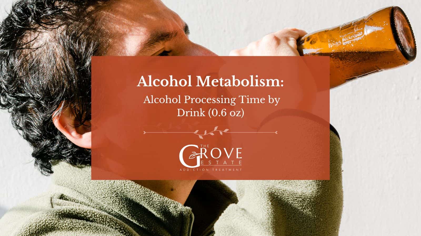 Alcohol Metabolism: Alcohol Processing Time by Drink (0.6 oz)