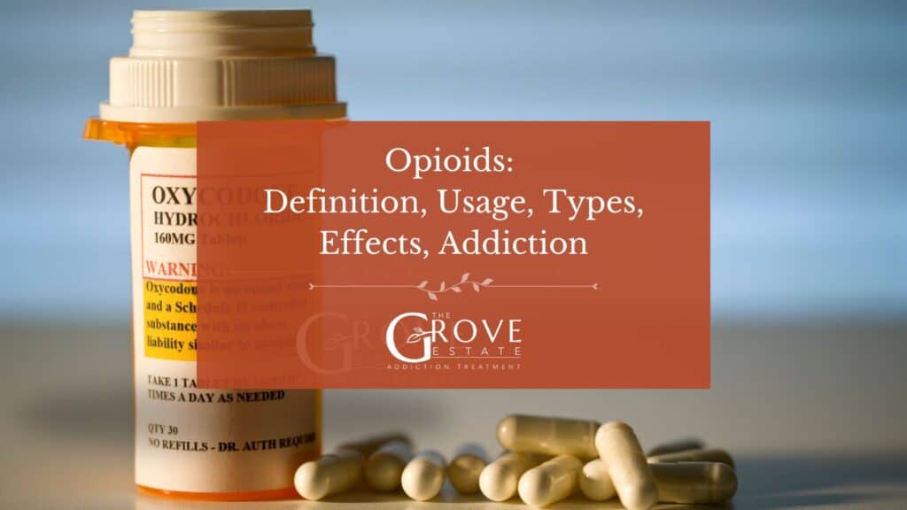 Opioids: Definition, Usage, Types, Effects, Addiction