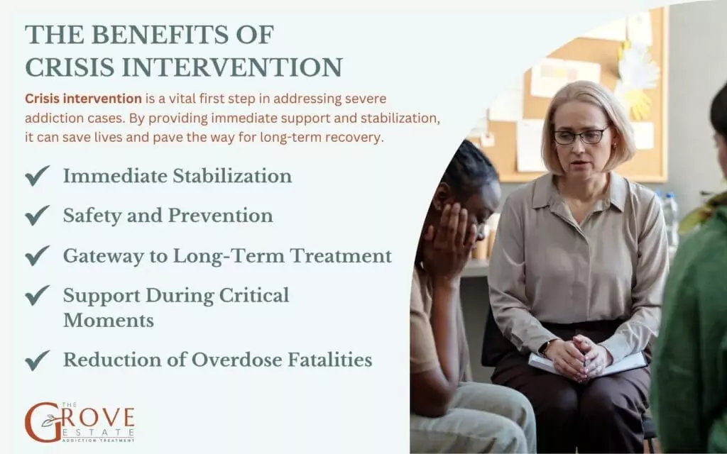 Crisis Intervention in Addiction: Techniques, Types, Benefits