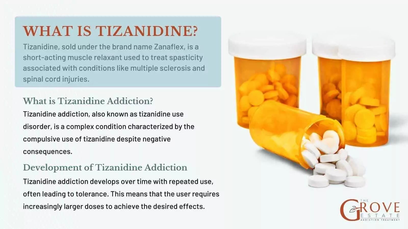 Tizanidine Addiction: Effects, Risks, Symptoms, Causes & Treatment