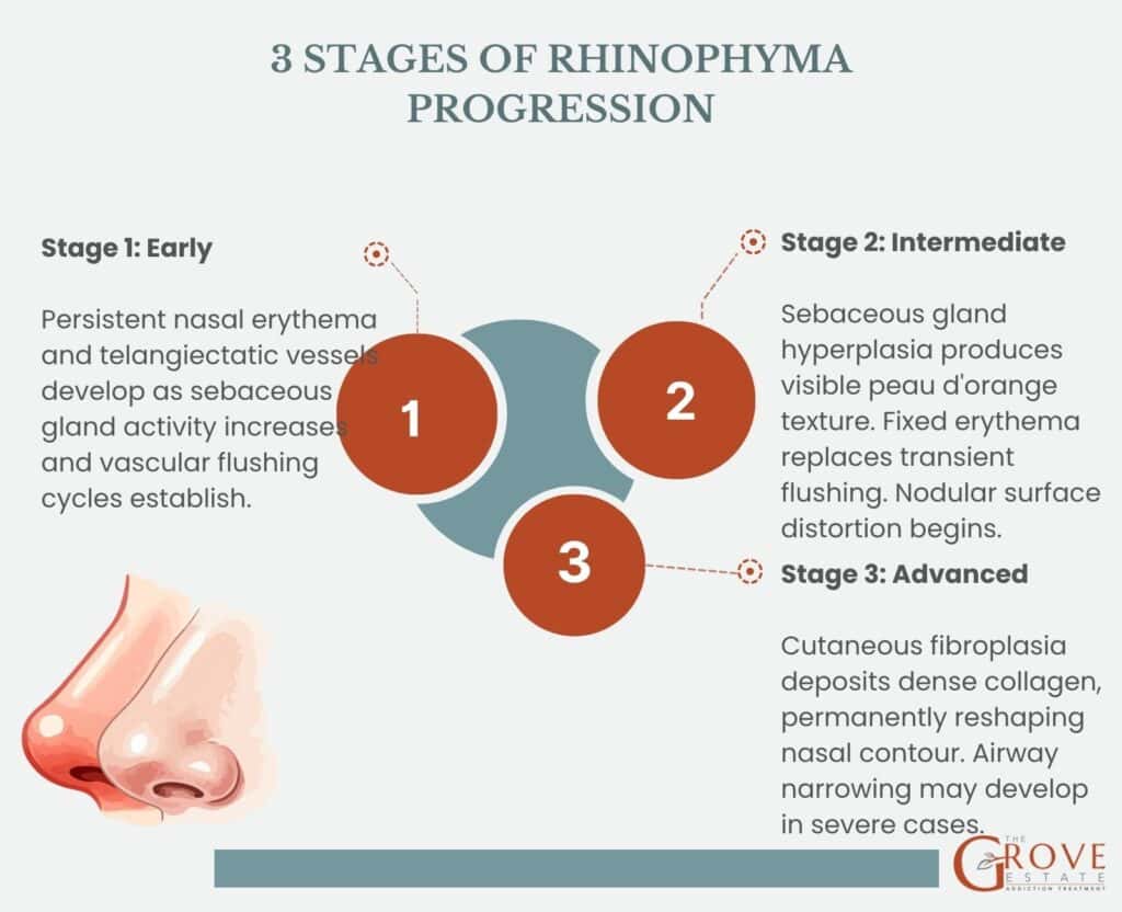 Drinker's Nose (Rhinophyma): Causes, Signs, and Reversal
