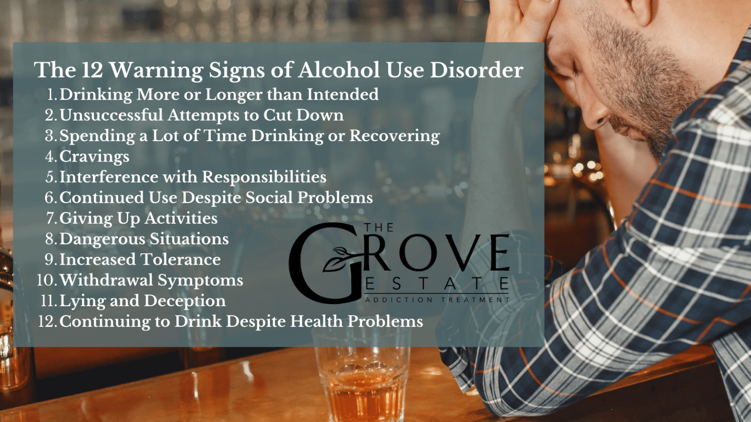 12 Warning Signs of Alcohol Use Disorder